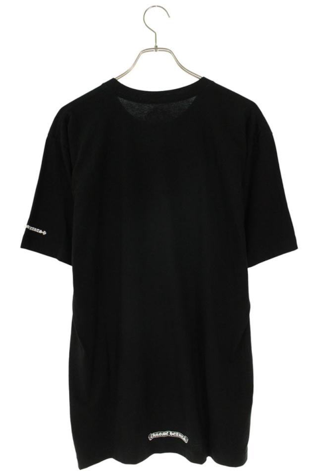 クロムハーツ サイズ:L CH T-SHRT 1 ネックロゴTシャツ 中古 SJ02