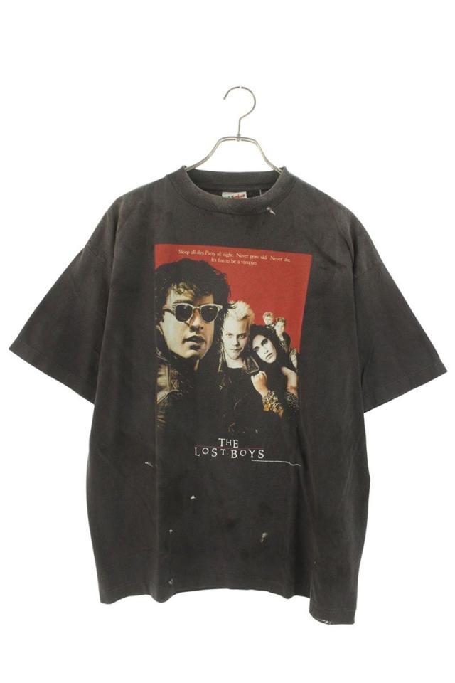 セントマイケル サイズ:L  25SS  SM-HR8-0000-C52 LOSTBOYSプリントTシャツ 中古 SB01