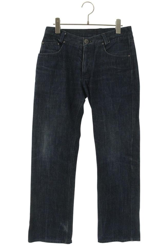 クロムハーツ サイズ:30inch  DNM PANTS オールドホースシューボタンフライデニムパンツ 中古 GZ11