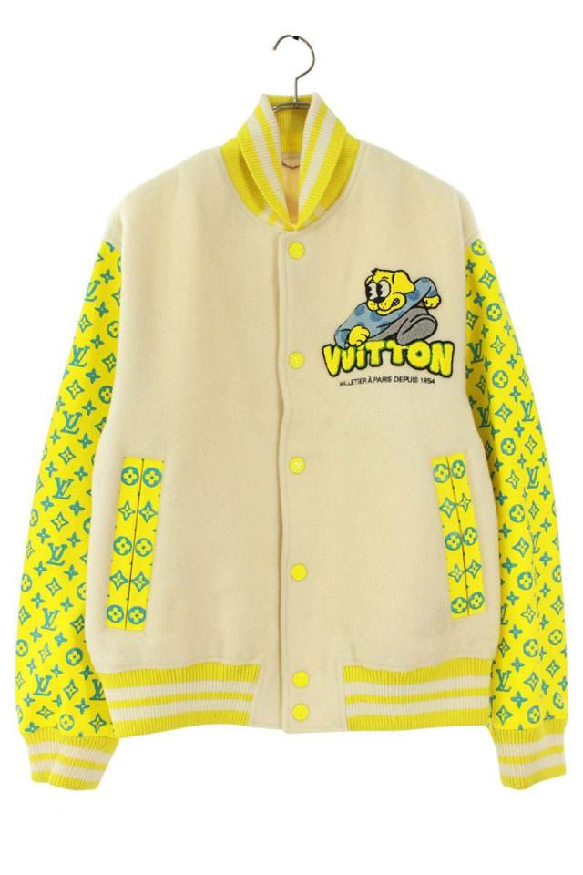 ルイヴィトン サイズ:52  23SS  RM231 YJ3 HOL62E モノグラムプレイグラウンドバーシティブルゾン 中古 OM10