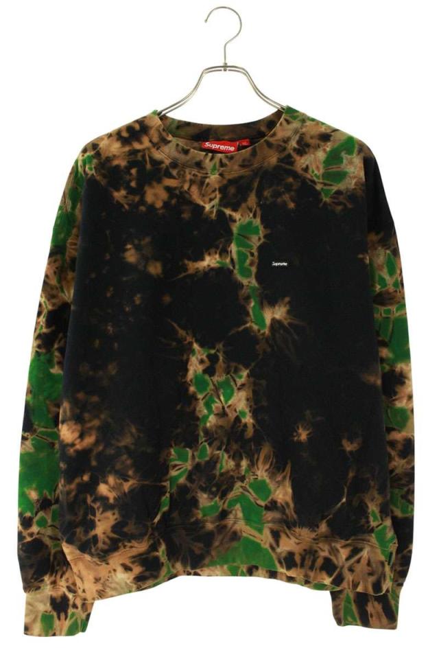 シュプリーム サイズ:L  25AW  SMALL BOX CREWNECK タイダイスモールボックススウェット 中古 SB01