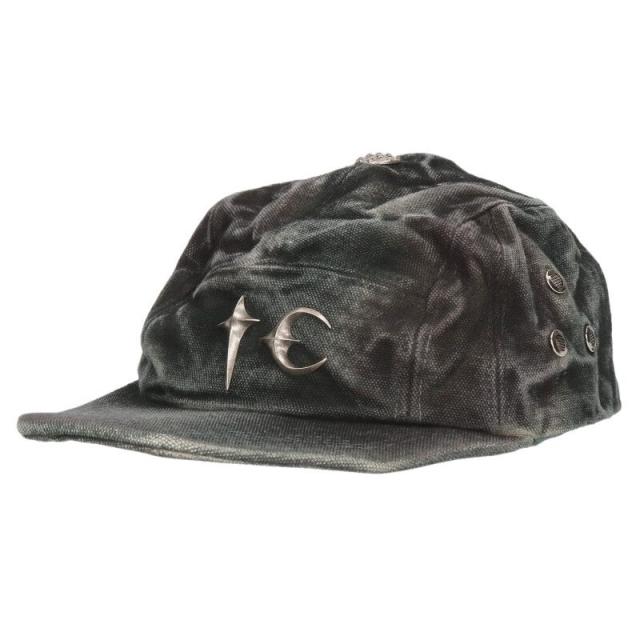 クロムハーツ TRUCKER CAP チョンパーレザーパッチ帽子 中古 SJ02