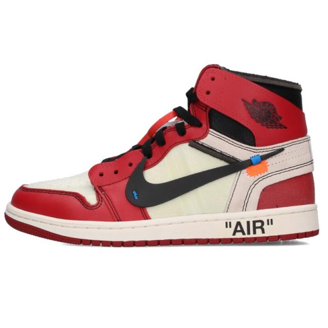 ナイキ オフホワイト サイズ:26cm  AIR JORDAN 1 AA3834-101 エアジョーダン1スニーカー 中古 BS99