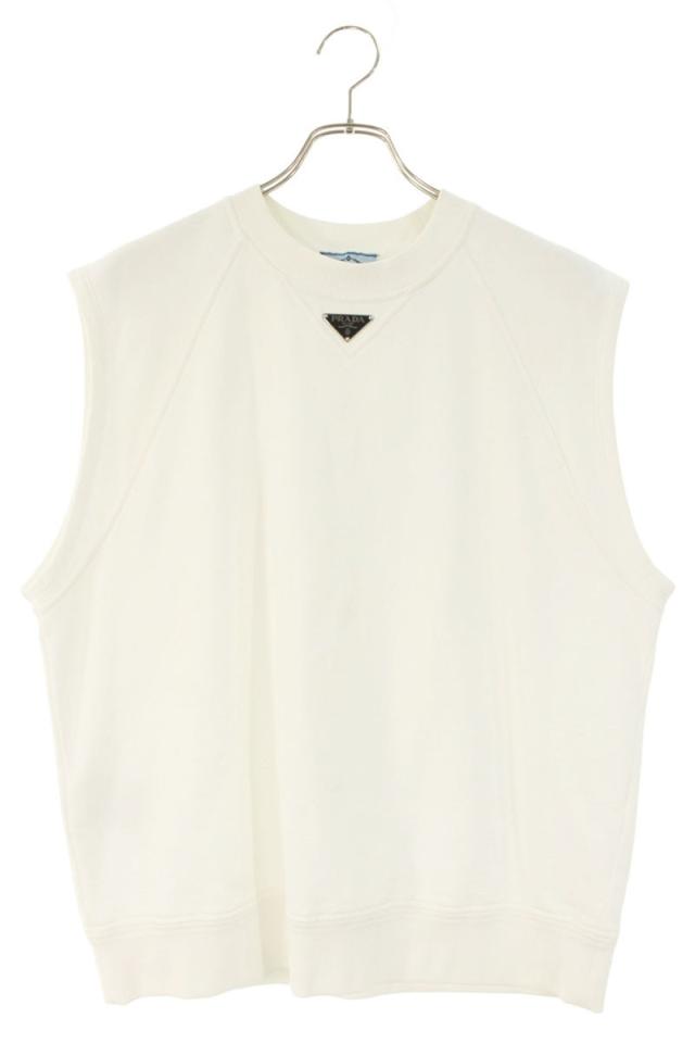 プラダ サイズ:M  ACS1 三角ロゴプレートノースリーブカットソー 中古 BS99