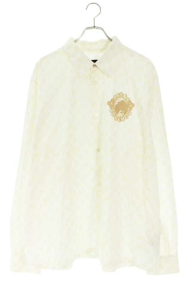 ルイヴィトン サイズ:4L  24AW  RM242MM JXR HRS01W モノグラムプリント長袖シャツ 中古 SB01