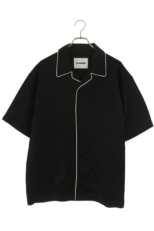 ジルサンダー サイズ:50  J61DL0062 フルイドビスコース半袖シャツ 中古 BS99