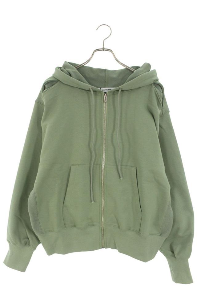トリプルエフポスタルサービス サイズ:L 25AW Reverse RH Zip Hoodie リバースジップパーカー 中古 BS99