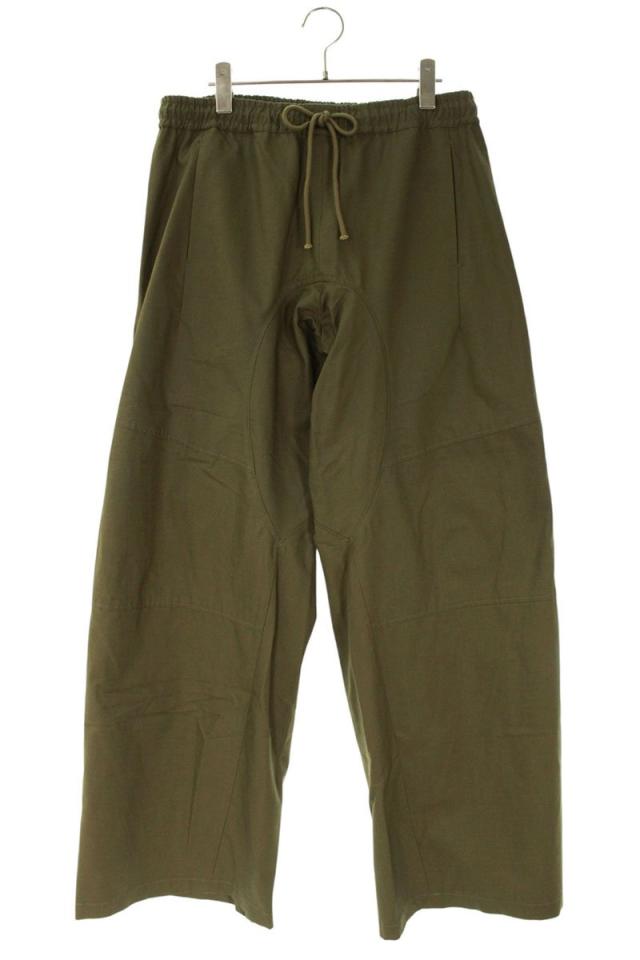 トリプルエフポスタルサービス サイズ:32 25AW Curved Backzip Trousers カーブバックジップトラウザーロングパンツ 中古 BS99