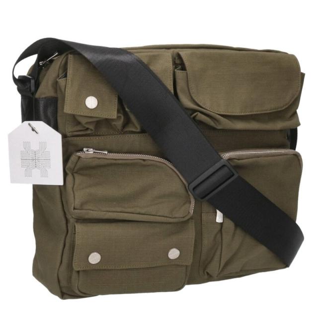 トリプルエフポスタルサービス サイズ:ONE SIZE  25AW  Multi Pocket Messenger Bag マルチポケットメッセンジャーショルダーバッグ 中古 BS99