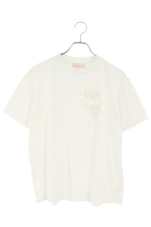 ヴィヴィアーノ サイズ:S  25SS  VW-SS25-CS06 フラワーアップリTシャツ 中古 BS99