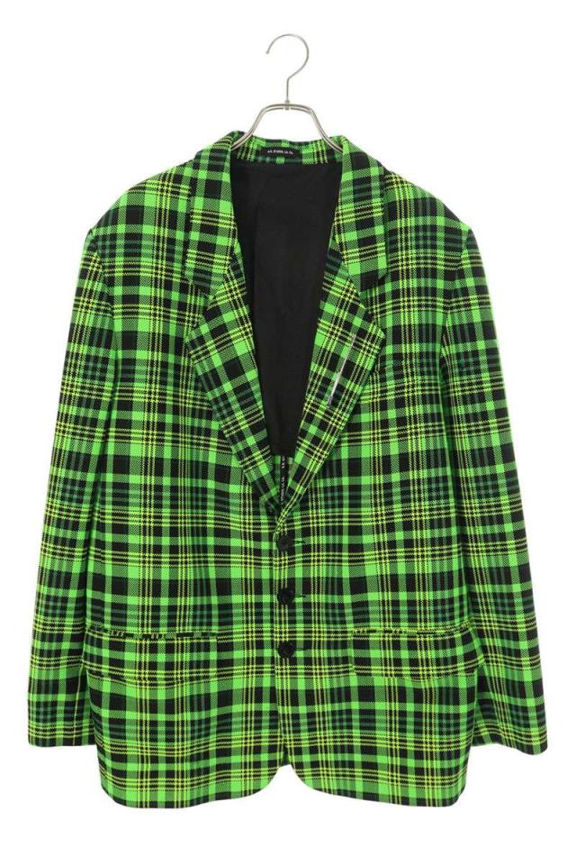 エスアールスタジオ サイズ:48 チェック総柄ビッグサイズ3Bジャケット 中古 SB01