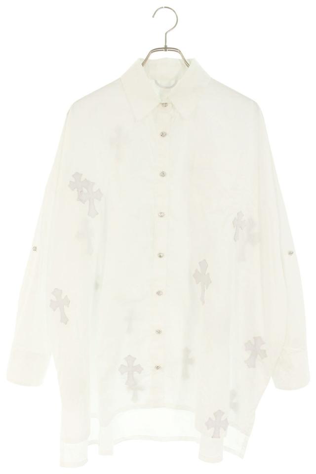 クロムハーツ サイズ:S  MAHAL KITA マハルキタ オーバーサイズ長袖シャツ 中古 GZ11