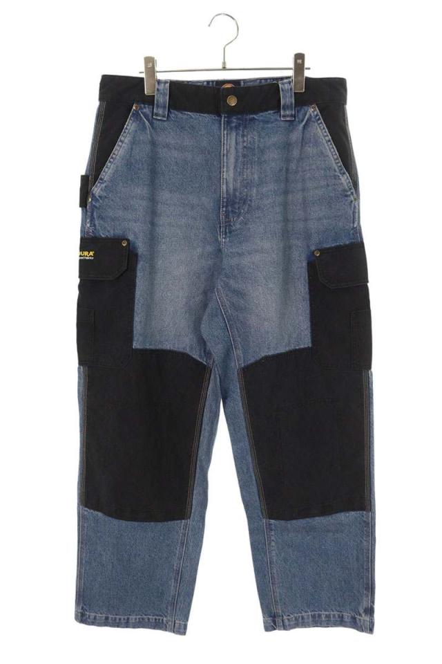 シュプリーム ディッキーズ サイズ:32インチ 25AW Cordura Cargo Pant コーデュラカーゴデニムパンツ 中古 BS99