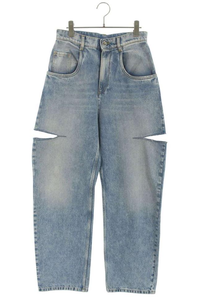 メゾンマルジェラ サイズ:40  21AW  S51LA0051 5ポケットカットアウトデニムパンツ 中古 SB01