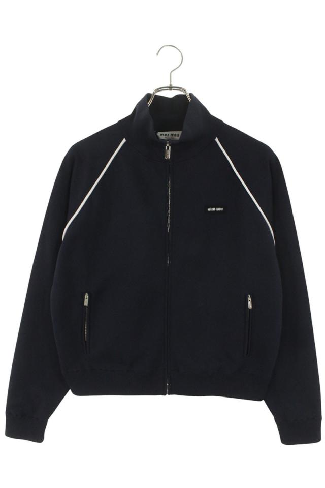 ミュウミュウ サイズ:40 MMF958 テクニカルヤーンジップブルゾン 中古 OM10