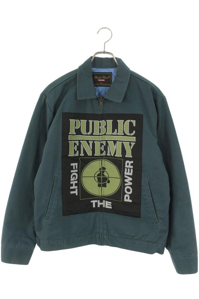 シュプリーム アンダーカバー サイズ:S 18SS Public Enemy Work Jacket パブリックエネミーワークジャケットブルゾン 中古 BS99