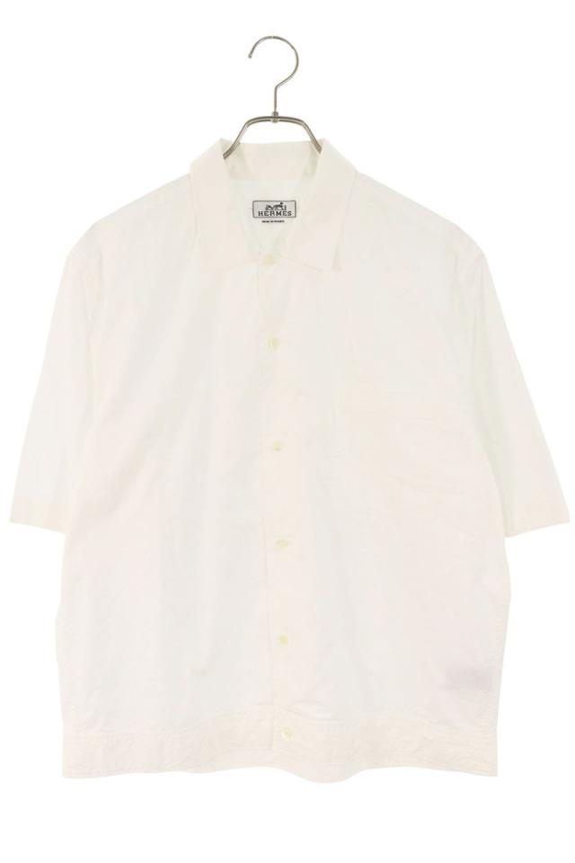 エルメス サイズ:40 総柄コットン半袖シャツ 中古 BS99