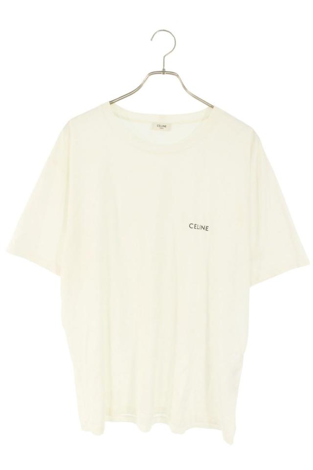 セリーヌ サイズ:L 2X43C671Q ルーズフィットミニロゴTシャツ 中古 OM10