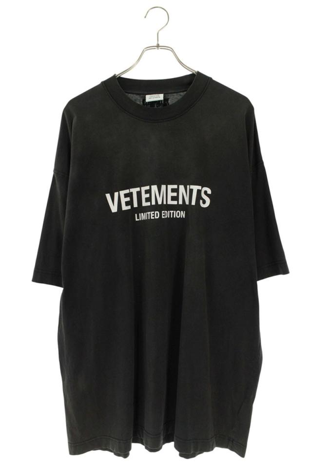 ヴェトモン サイズ:S  UE63TR720X ロゴプリントTシャツ 中古 BS99