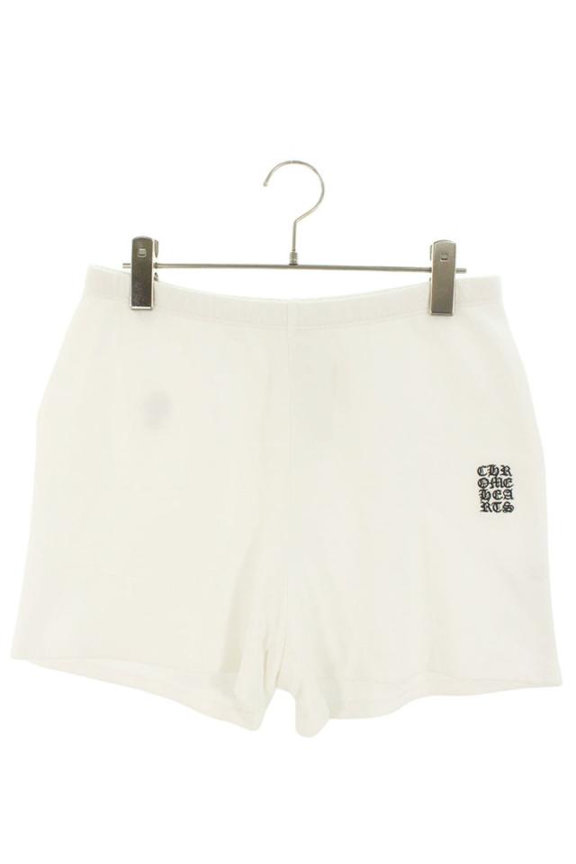 クロムハーツ サイズ:S  Y NOT ロゴ刺繍ハーフパンツ 中古 GZ11