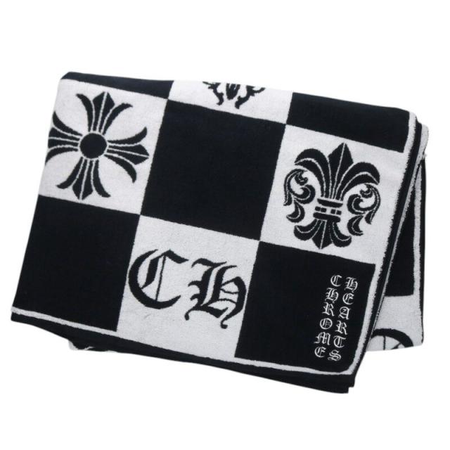 クロムハーツ 総柄ビーチタオル 中古 OS06