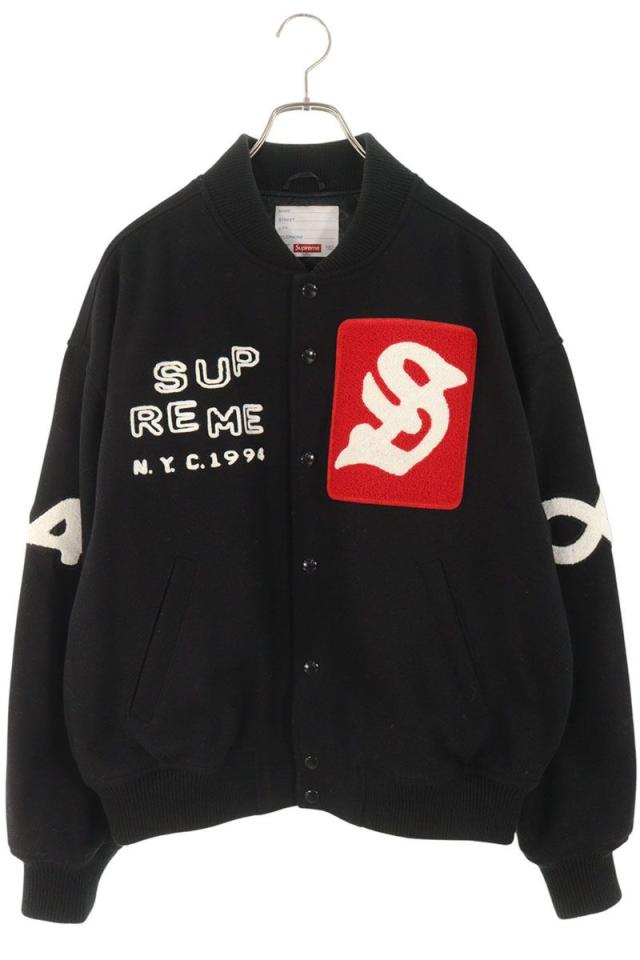 シュプリーム サイズ:M  23SS  Tourist Varsity Jacket ツーリストバーシティジャケットブルゾン 中古 OM10