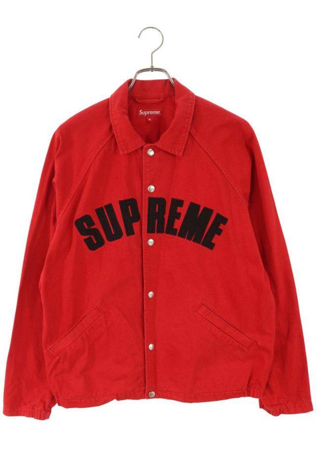 シュプリーム サイズ:M 25SS Arc Denim Coaches Jacket アーチデニムコーチジャケットブルゾン 中古 BS99