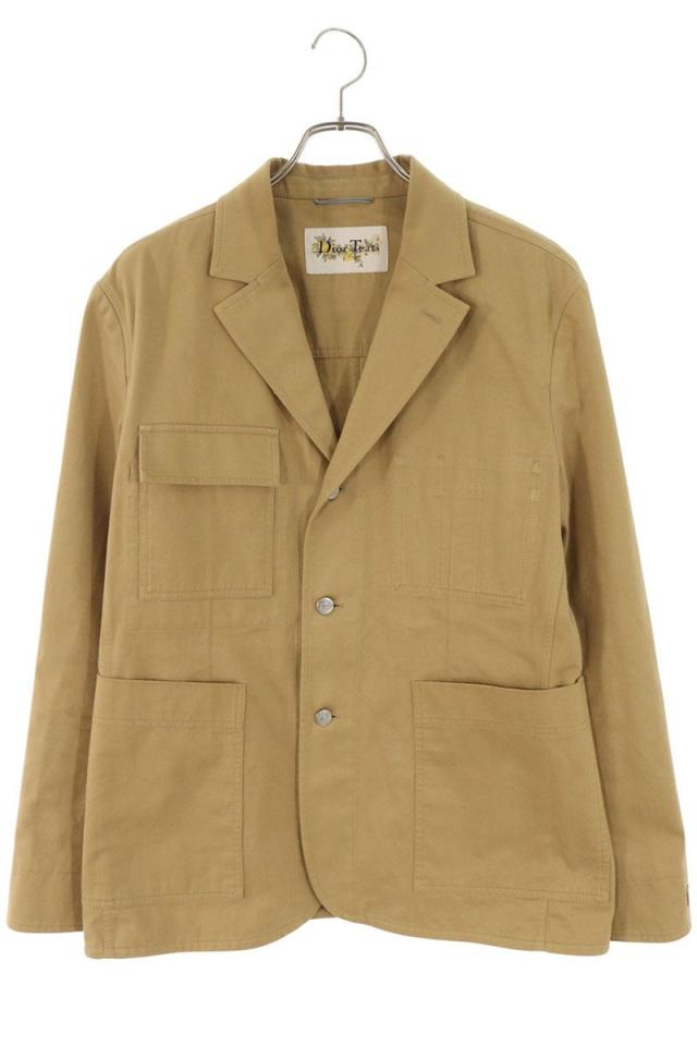 ディオール デニムティアーズ サイズ:46 393C210A5826 袖タグデザインジャケットブルゾン 中古 BS99