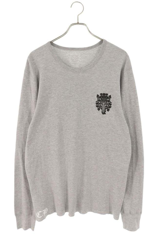 クロムハーツ サイズ:XXL  Thermal L S バックヴァインダガープリントサーマル長袖カットソー 中古 OK15