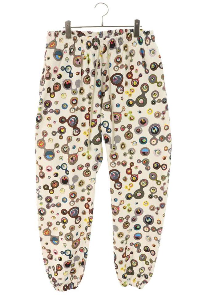 タカシムラカミ カイカイキキ サイズ:XL Jelly Fish Eyes Sweat Pants ジェリーフィッシュアイズスウェットロングパンツ 中古 SB01