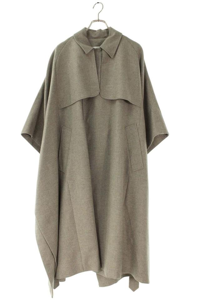 ハイク サイズ:1  202-17265 ウール混トレンチケープコート 中古 BS99