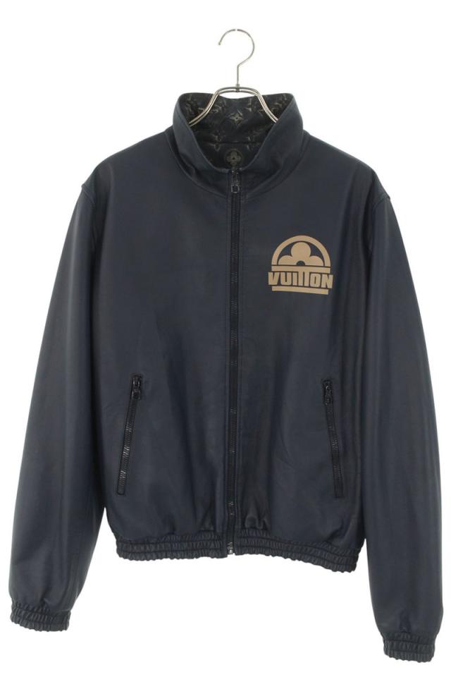 ルイヴィトン サイズ:48  23AW  RM232M Y09 HPL03E モノグラムサンドリバーシブルミックスレザーブルゾン 中古 SB01