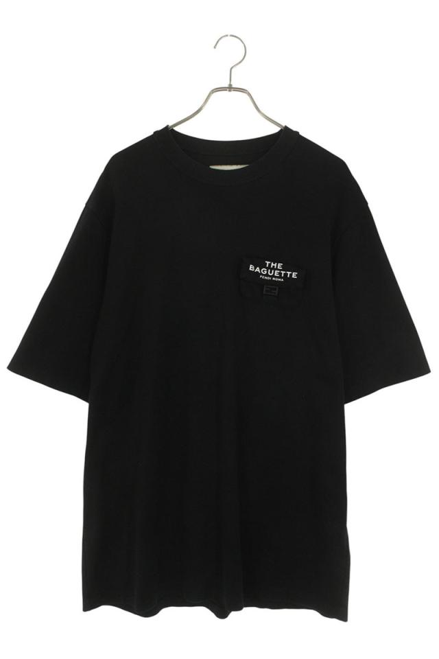 フェンディ サイズ:L  FY1240 AOFN ポケット付きTシャツ 中古 BS99