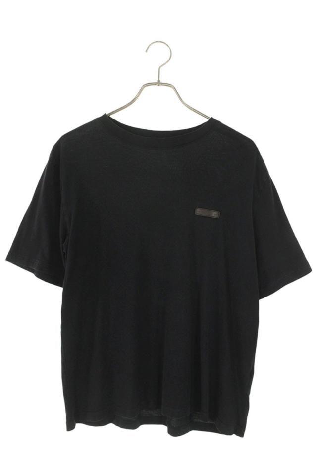 ベルルッティ サイズ:M レザーロゴタグTシャツ 中古 BS99