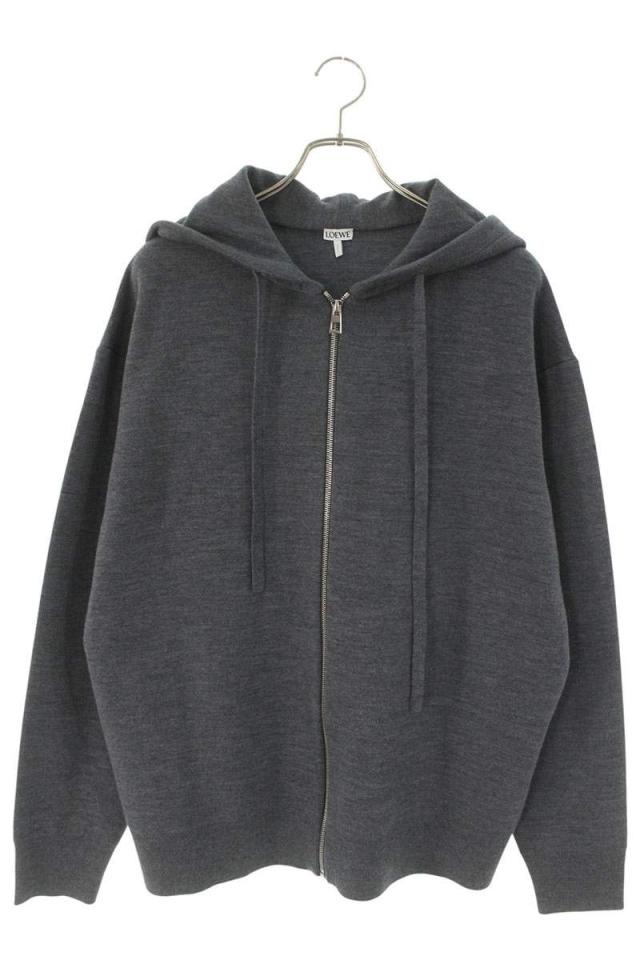 ロエベ サイズ:L  H526Y16K84 アナグラムジップニットパーカー 中古 OM10