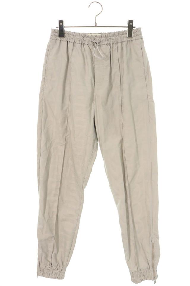 フェンディ  マークジェイコブス サイズ:46  23SS  FB0787 A079 ロゴ総柄ナイロンジョガーロングパンツ 中古 BS99