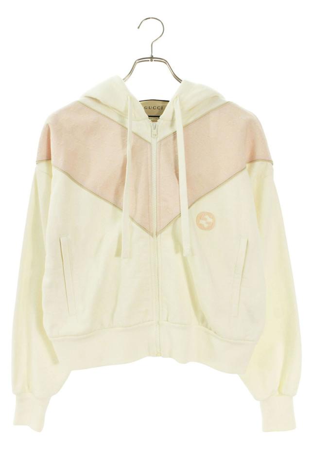 グッチ サイズ:XS  773744 XJF8U クロップド丈ジップアップパーカー 中古 BS99
