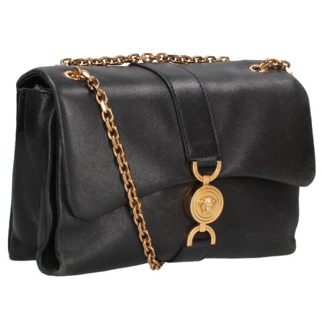 ヴェルサーチェ   KLEIO 1015964 レザーチェーンショルダーバッグ 中古 BS99