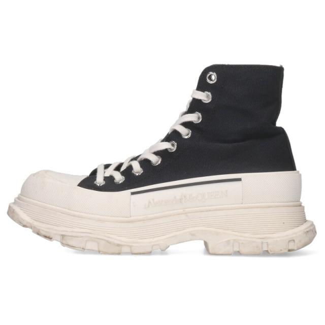 アレキサンダーマックイーン サイズ:41  705659 プラットフォームハイカットスニーカー 中古 BS99