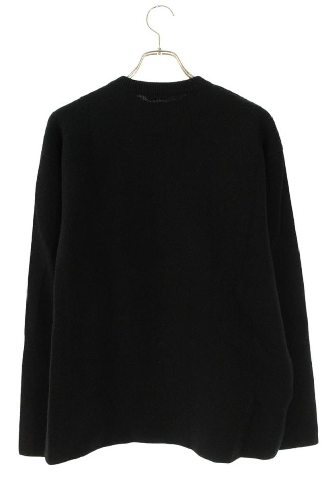 バレンシアガ サイズ:XS 650350 T1595 ランゲージロゴニット 中古 BS99