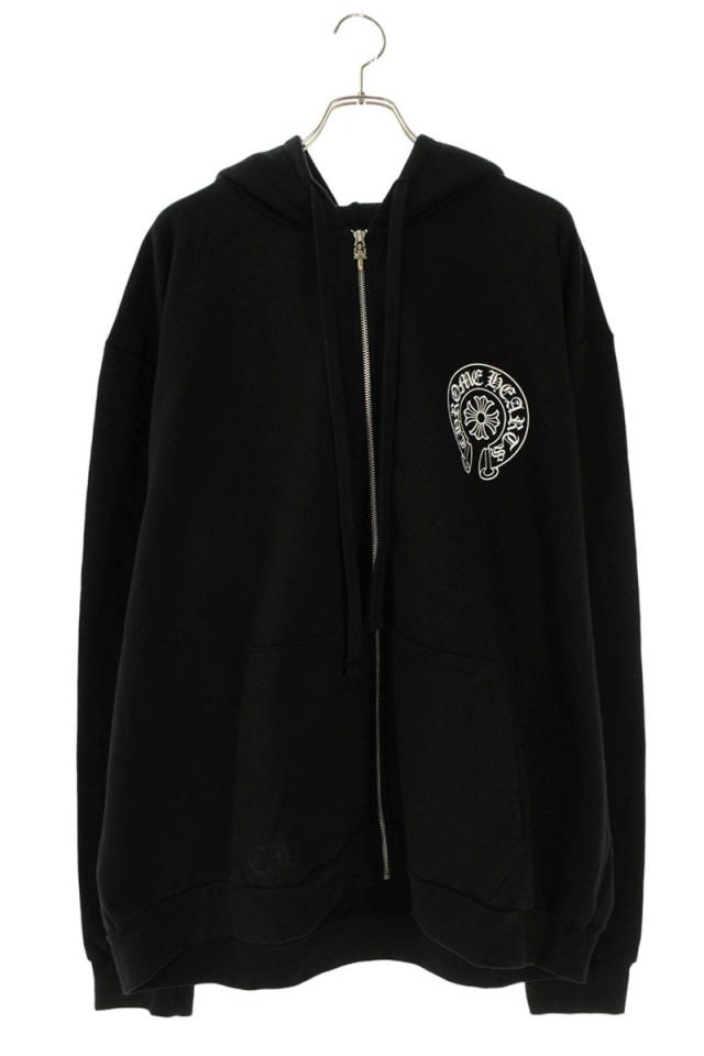 クロムハーツ サイズ:XXL  SWTSHRT HD ZIP マイアミ限定ジップアップパーカー 中古 SJ02