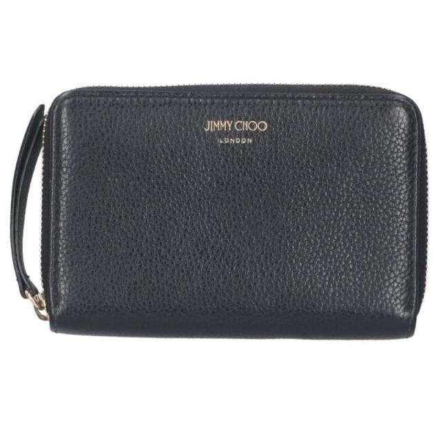 ジミーチュウ  ラウンドジップレザー財布 中古 BS99