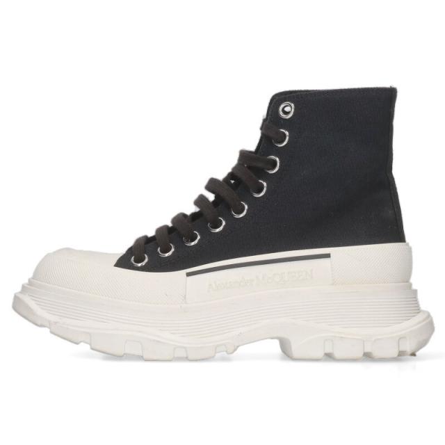 アレキサンダーマックイーン サイズ:36  Tread Slick キャンバスハイカットスニーカー 中古 BS99