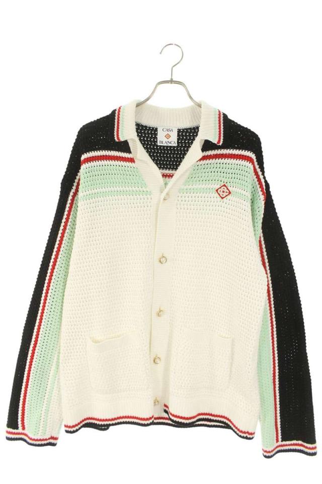 カサブランカ サイズ:XL クロシェニットカーディガン 中古 BS99