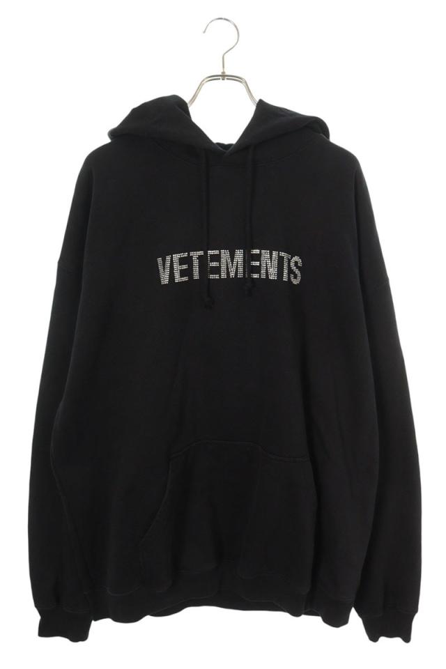 ヴェトモン サイズ:M  UAH21TR633 ラインストーンパーカー 中古 OM10