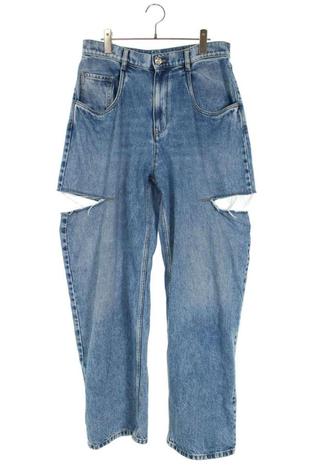 メゾンマルジェラ サイズ:46  24AW  S51LA0051 スラッシュデザインデニムパンツ 中古 FK04