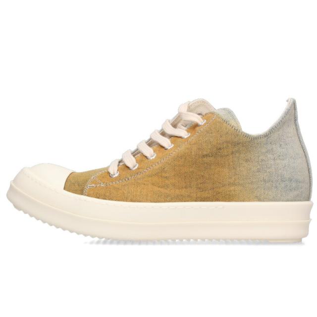 ダークシャドウ サイズ:40  RAMONES LOW デニムラモーンズローカットスニーカー 中古 SB01