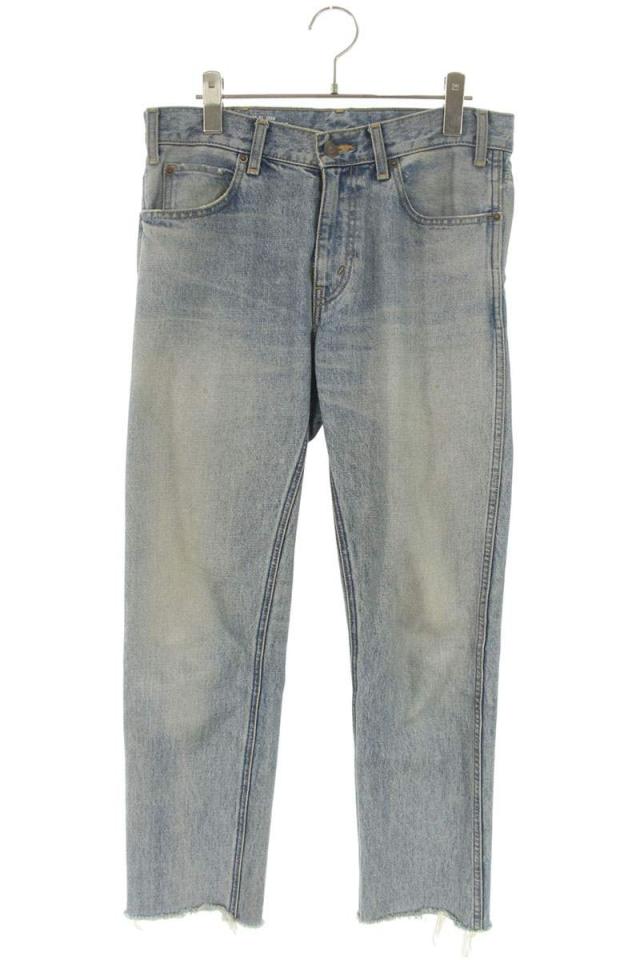 セリーヌ サイズ:28インチ  N103 635E 07VS カットオフストレートデニムパンツ 中古 BS99