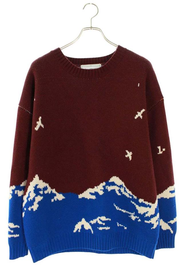 カサブランカ サイズ:M 総柄ウールニット 中古 OM10