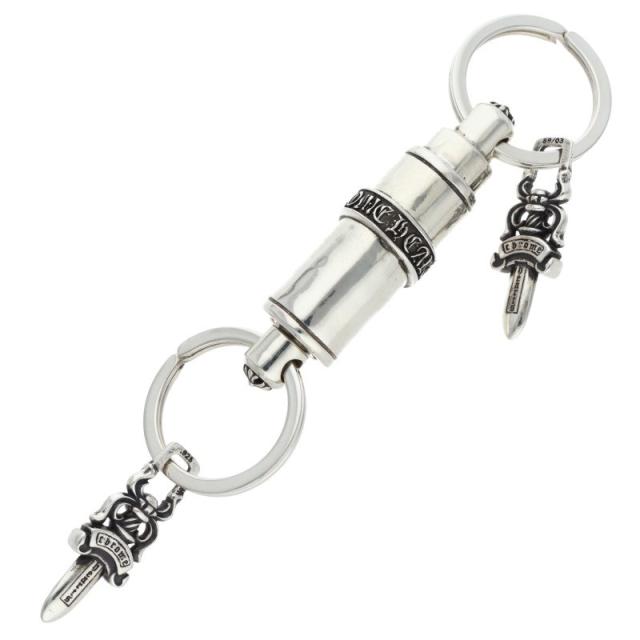 クロムハーツ   KEYRING VALET バレットシルバーキーリング 中古 OK15